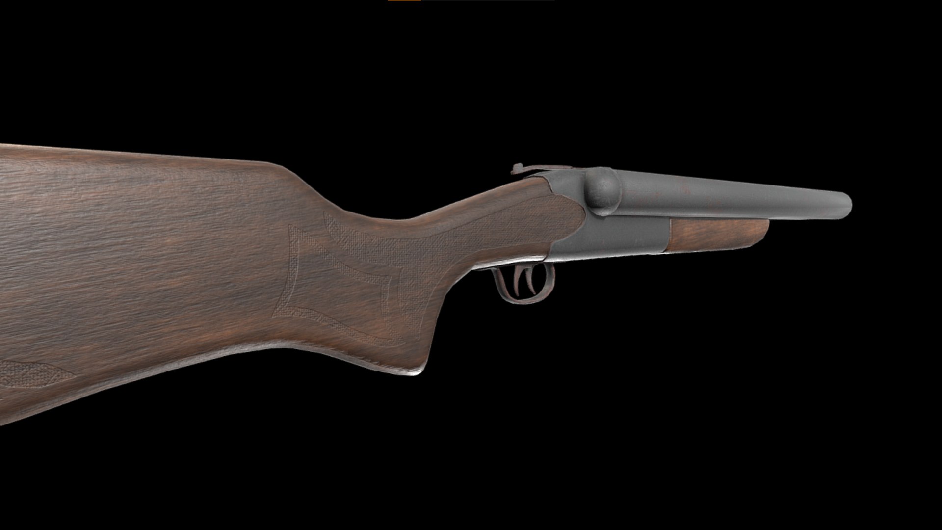 Double Barrel Shotgun 3D Model - TurboSquid 1913804