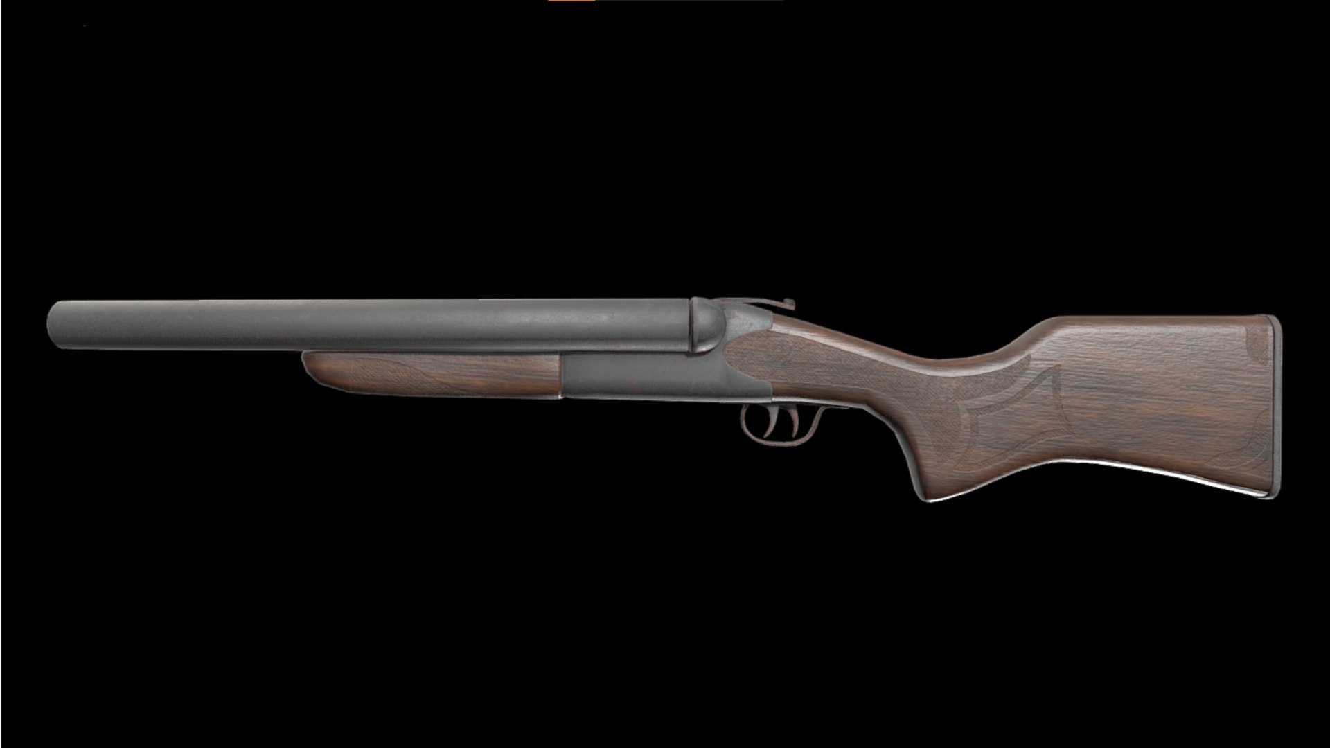 Double Barrel Shotgun 3D Model - TurboSquid 1913804
