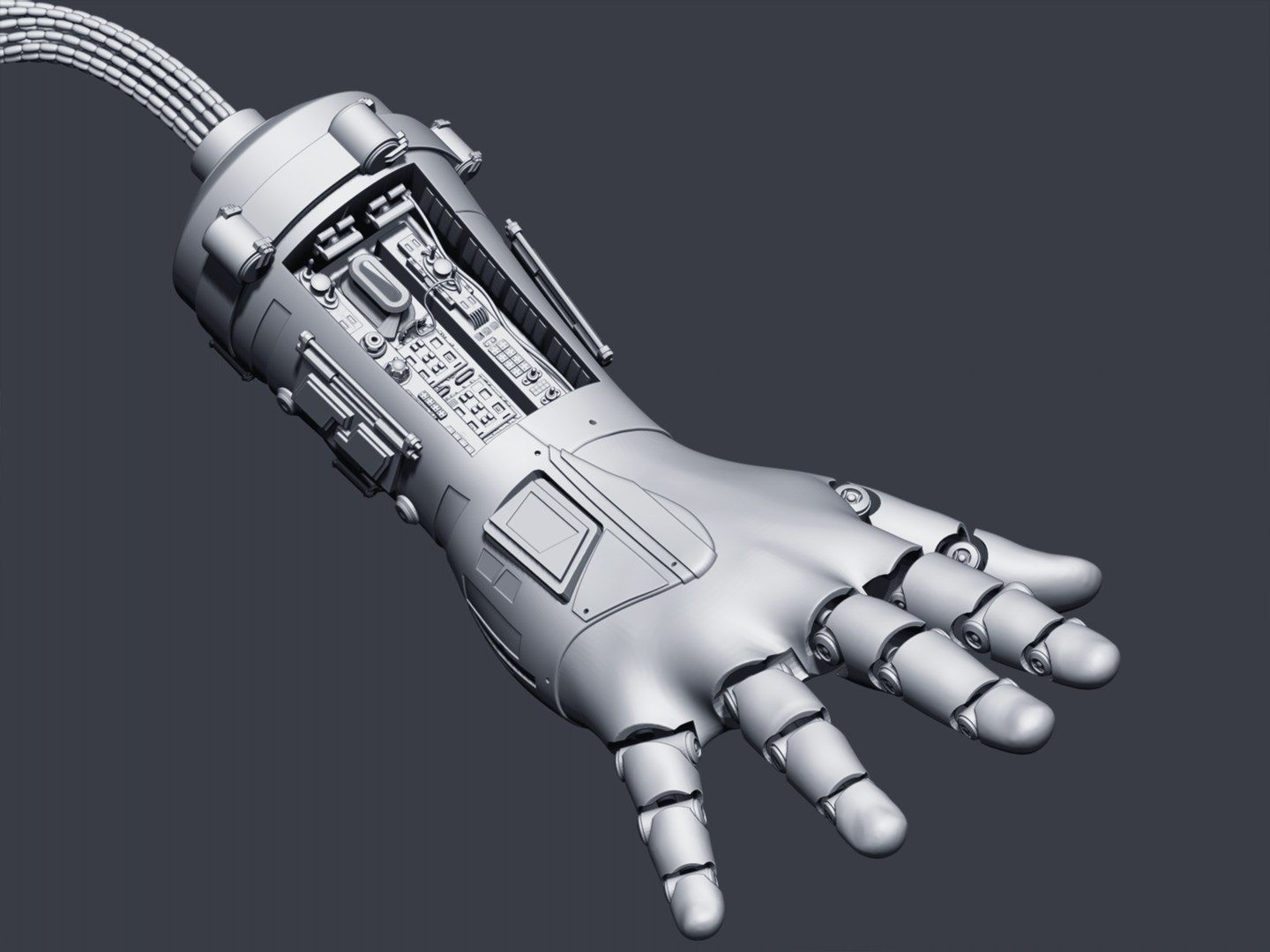 3D Robot Hand model - TurboSquid 2066794