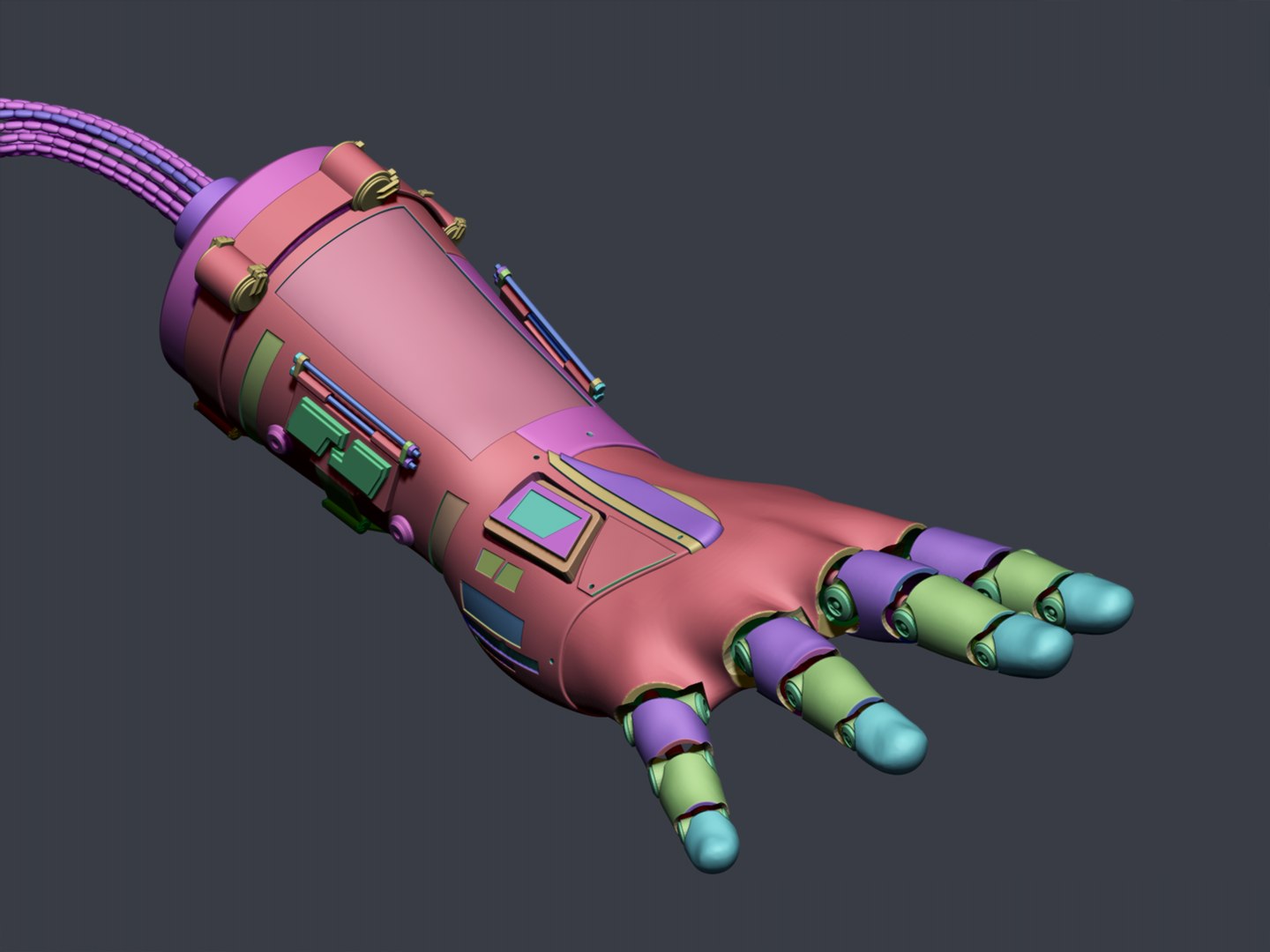 3D Robot Hand model - TurboSquid 2066794