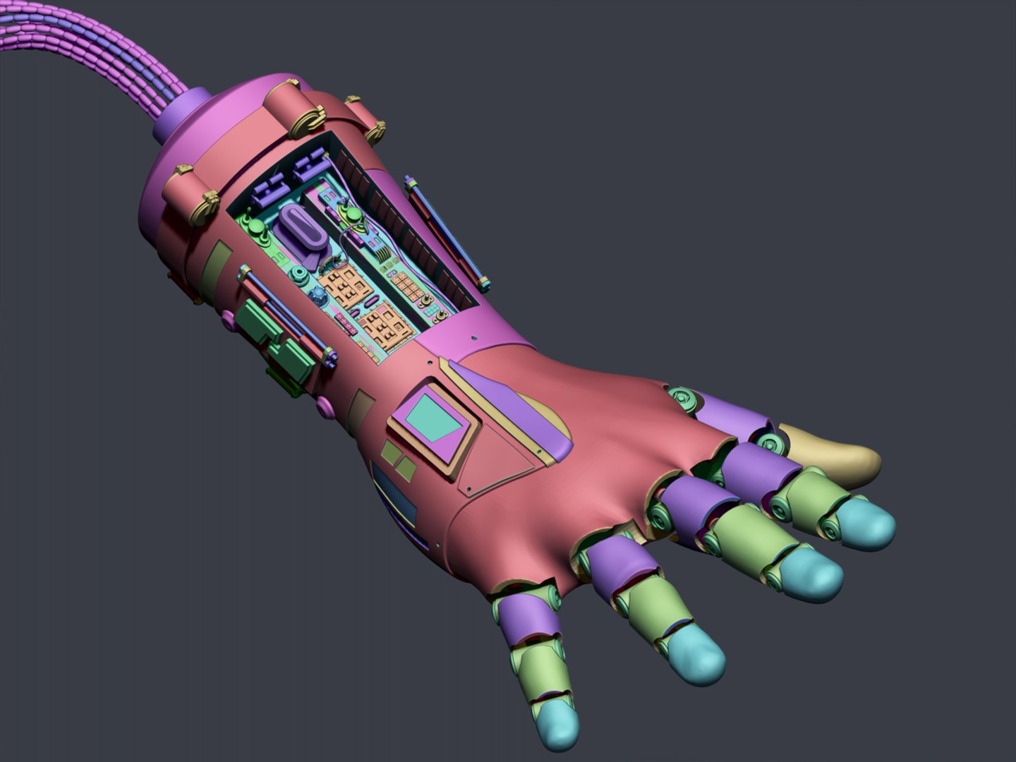 3D Robot Hand model - TurboSquid 2066794