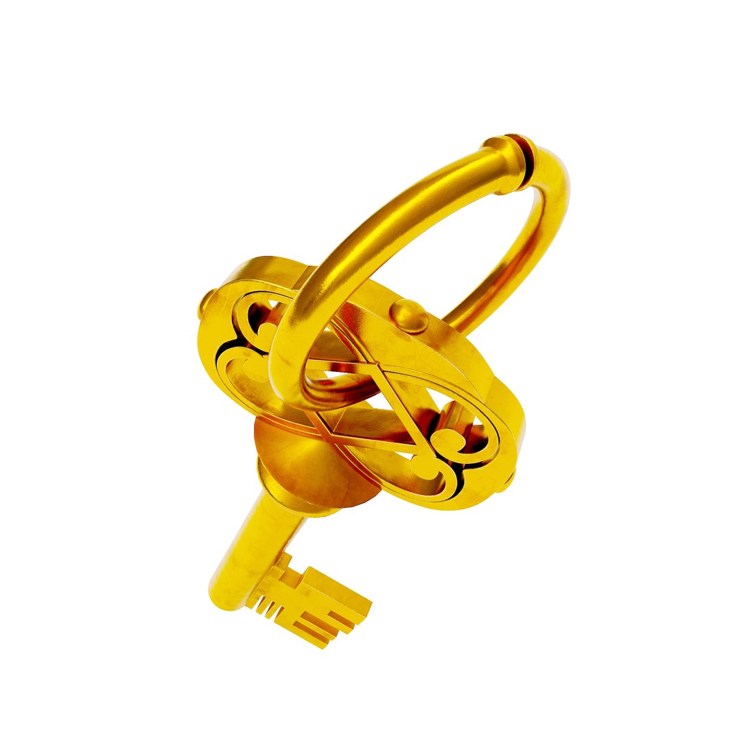 Jewelry Box Key 3d Model 3D Model - TurboSquid 1976967