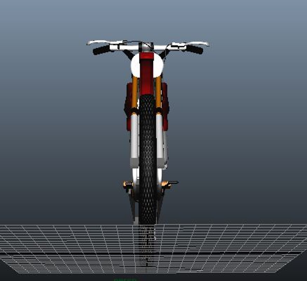 3ds Max Road Dirt Bike Crf