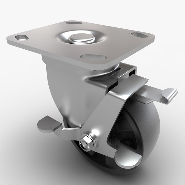 3D Casters Models | TurboSquid