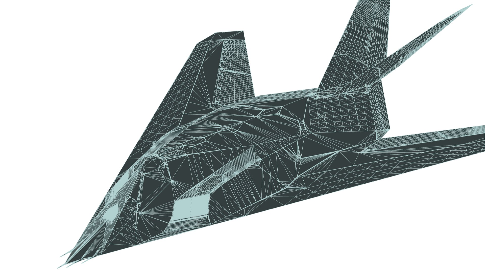 3D F-117A Nighthawk Stealth Fighter Aircraft Model - TurboSquid 1987074