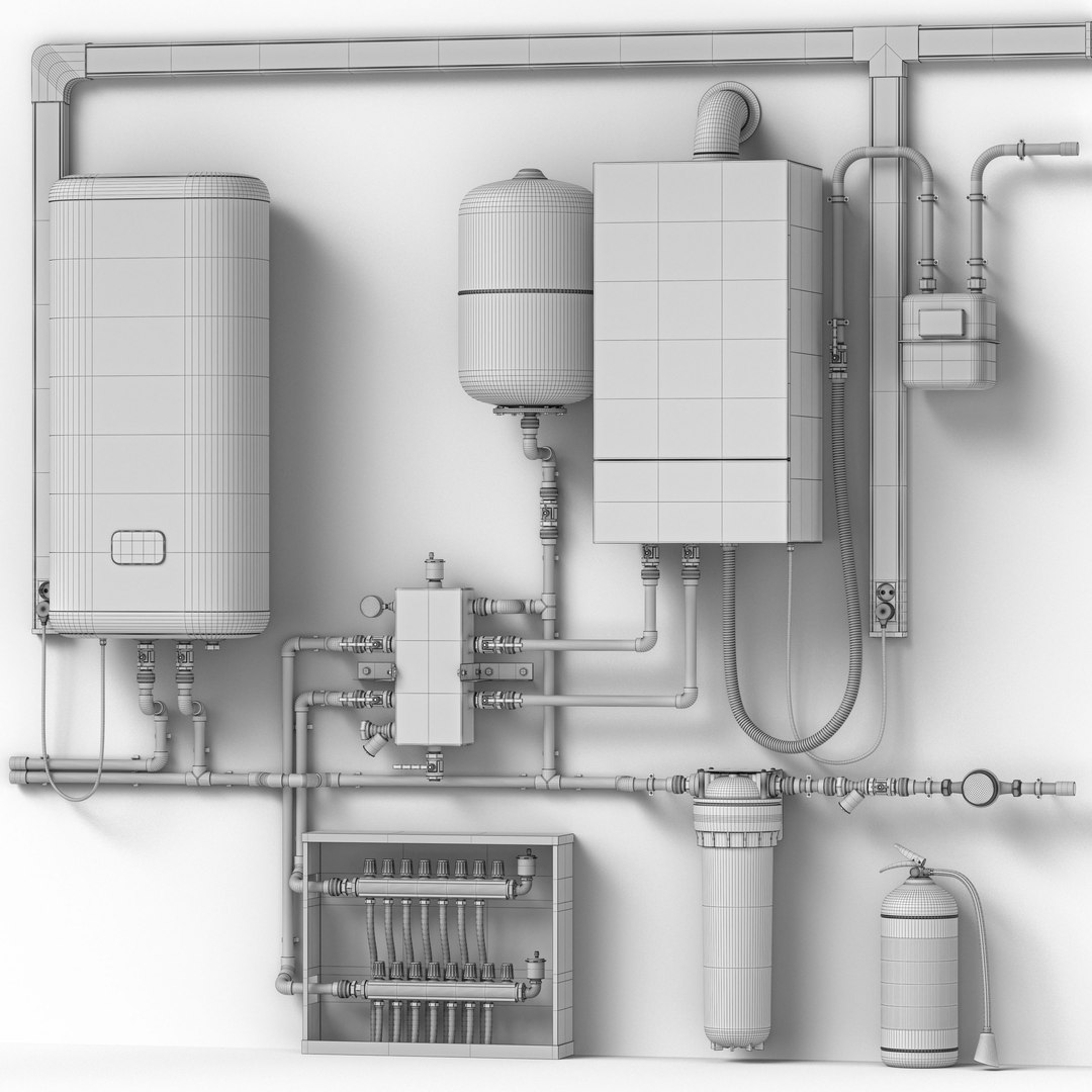 Boiler Room4 3D Model - TurboSquid 2254546