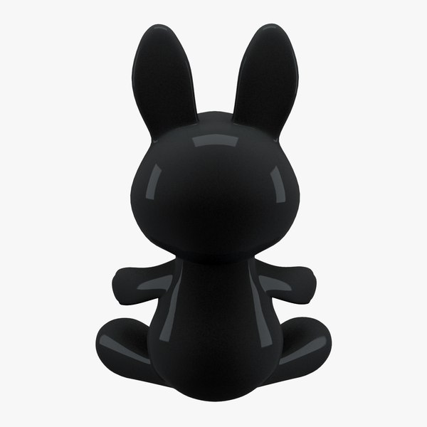 3d model bunny figure