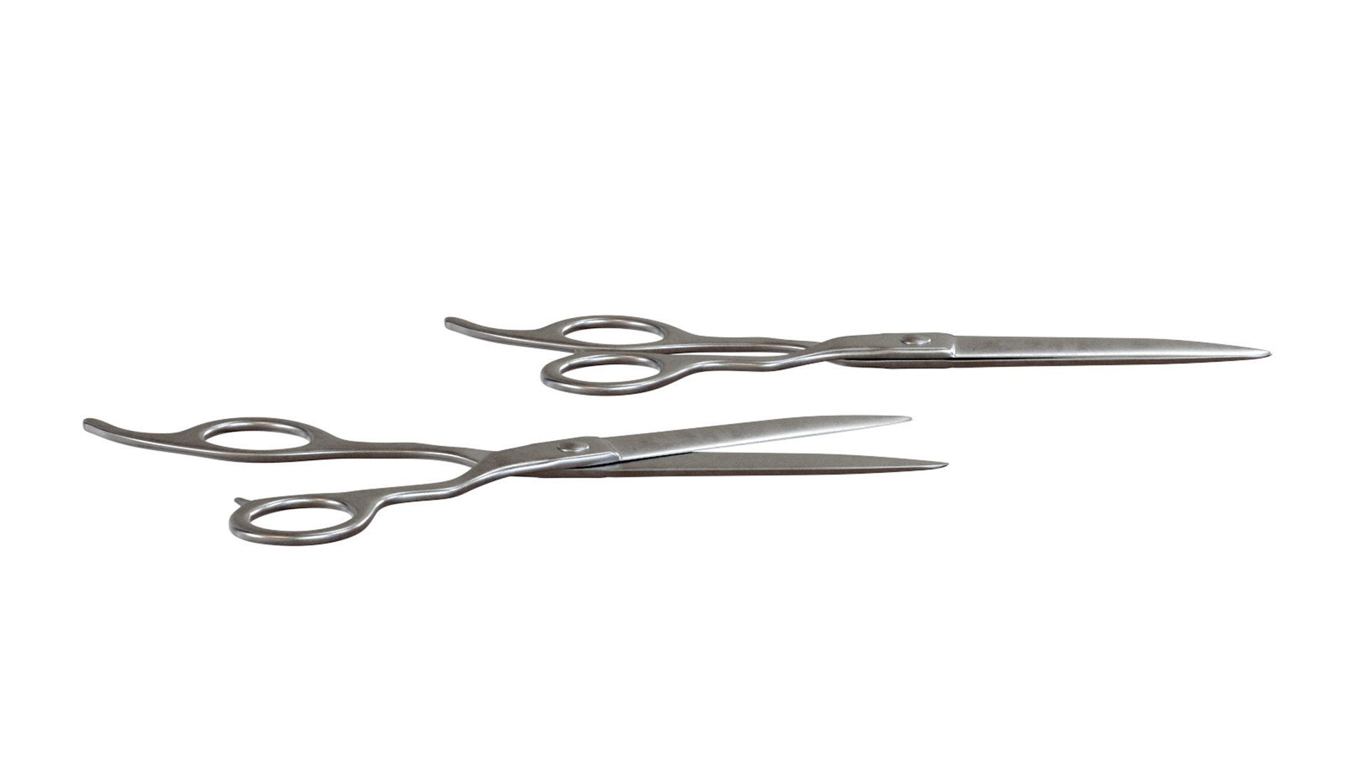 3D Kasho Metal Scissors For A Hairstyle - TurboSquid 2284076
