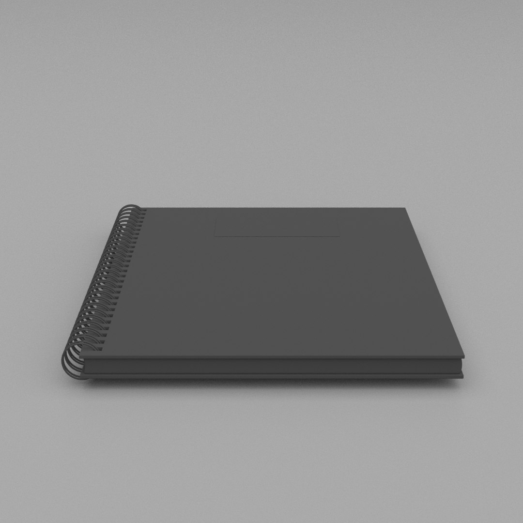 3D Binded Notebook Abc - TurboSquid 1213900
