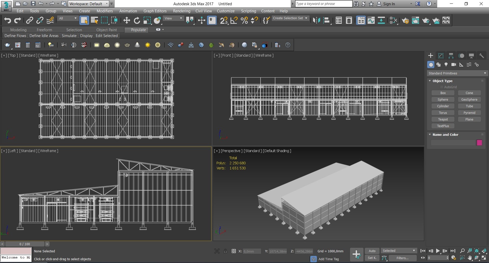 Warehouse 3D model - TurboSquid 2170602