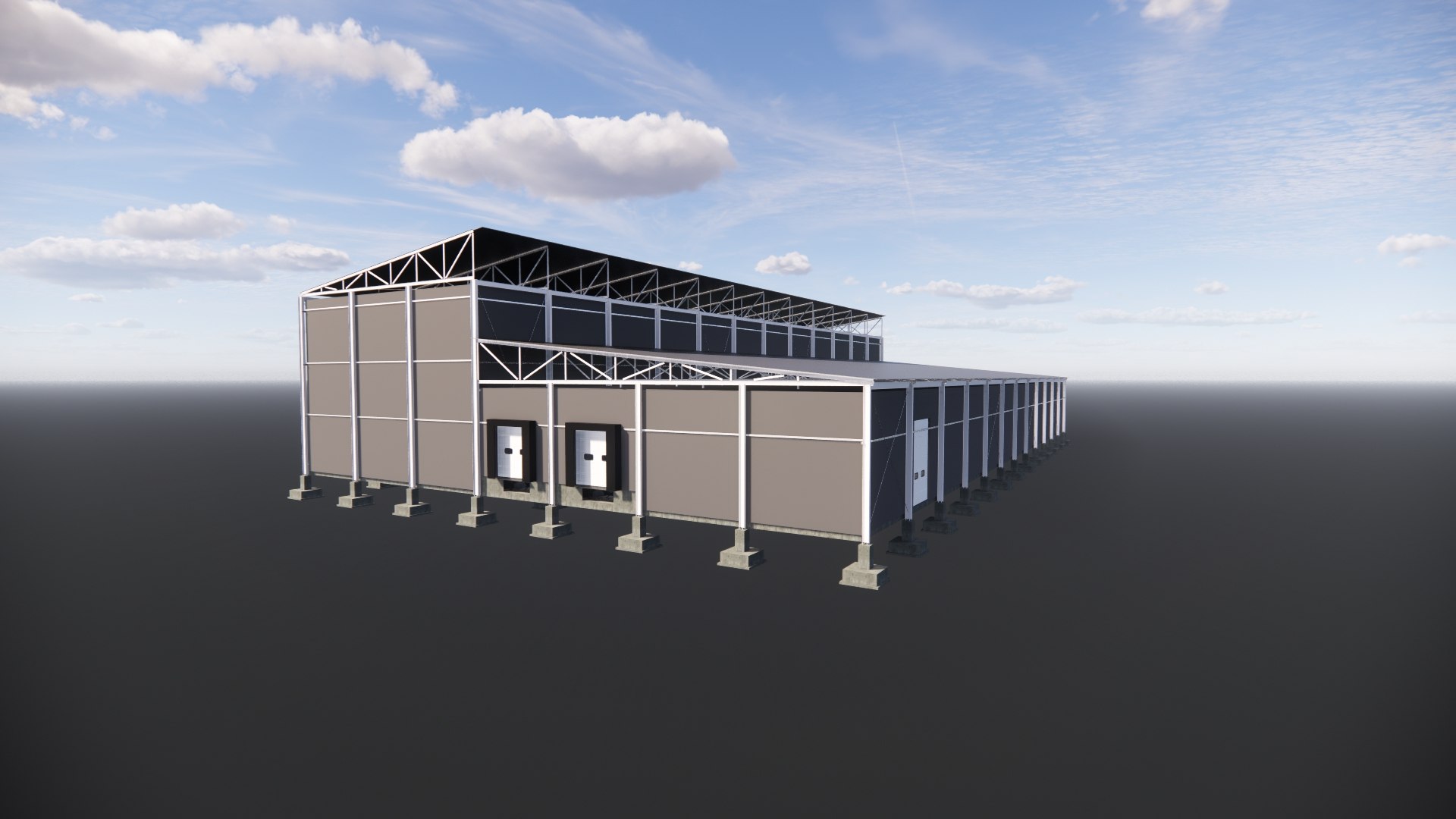 Warehouse 3D model - TurboSquid 2170602