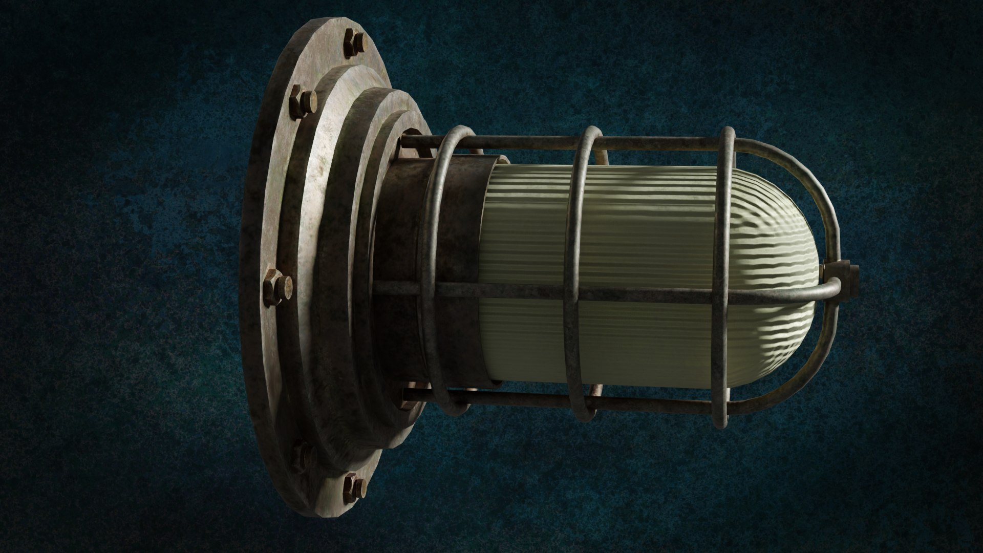 Industrial Lights Bulkhead Series BKL Oval Mamparo G2-N2 3D Model ...