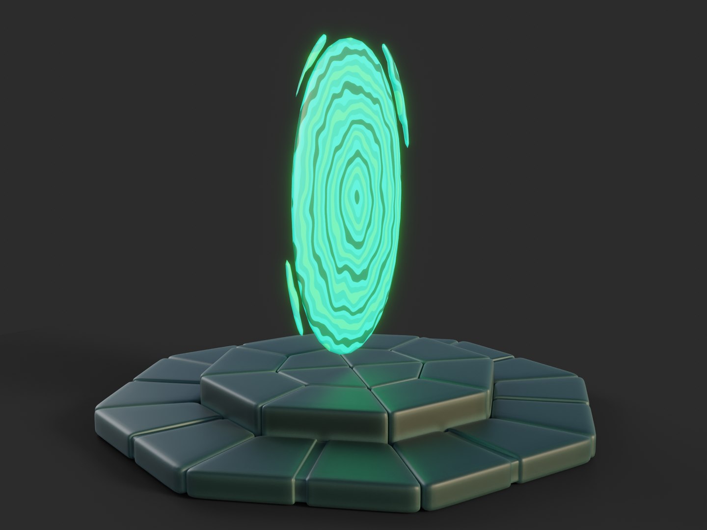 Cartoon Portal 5 3D Model - TurboSquid 2064781