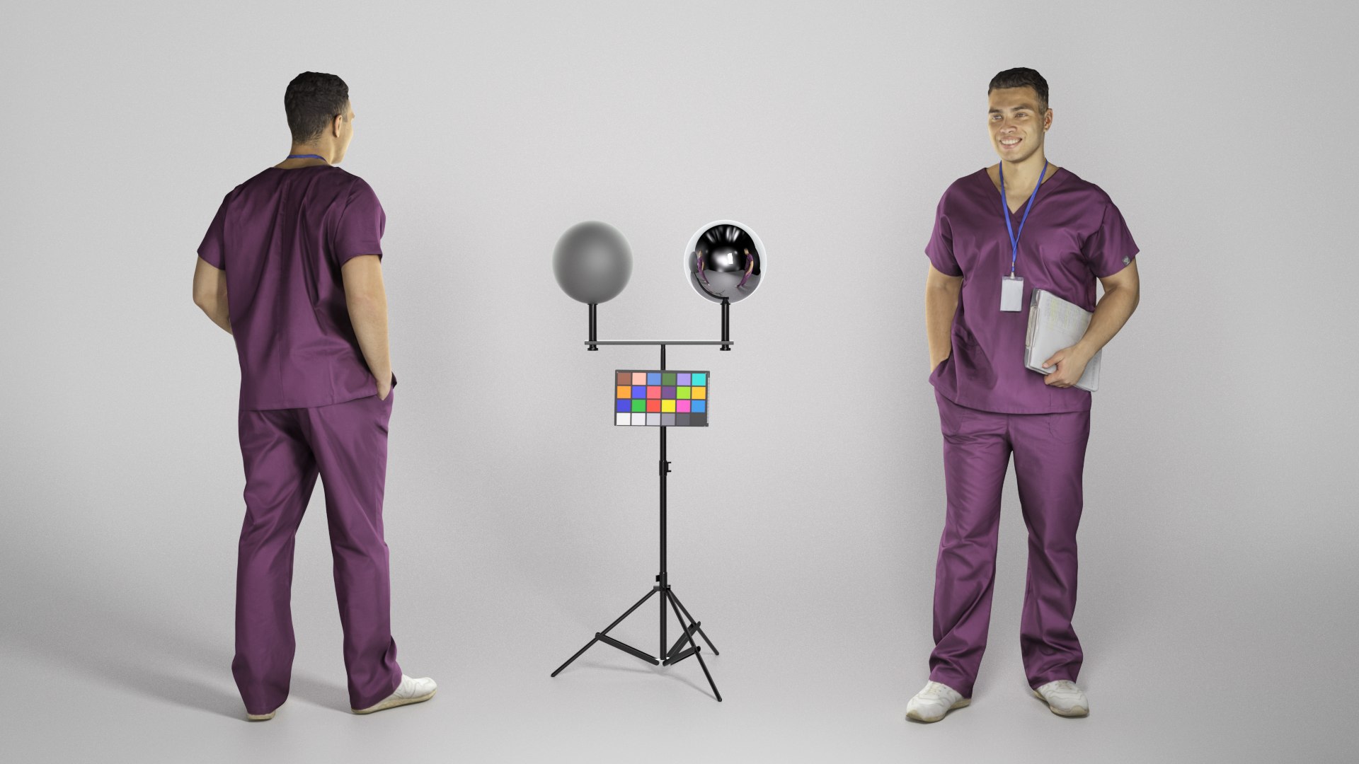 3D Model Handsome Young Doctor Smiling 287 - TurboSquid 1720393