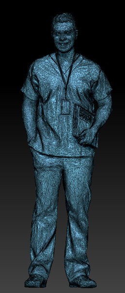 3D model Handsome young doctor smiling 287 - TurboSquid 1720393