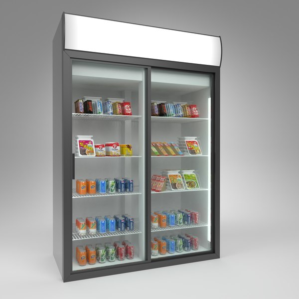 Walk-In Refrigerator 3D Models for Download | TurboSquid