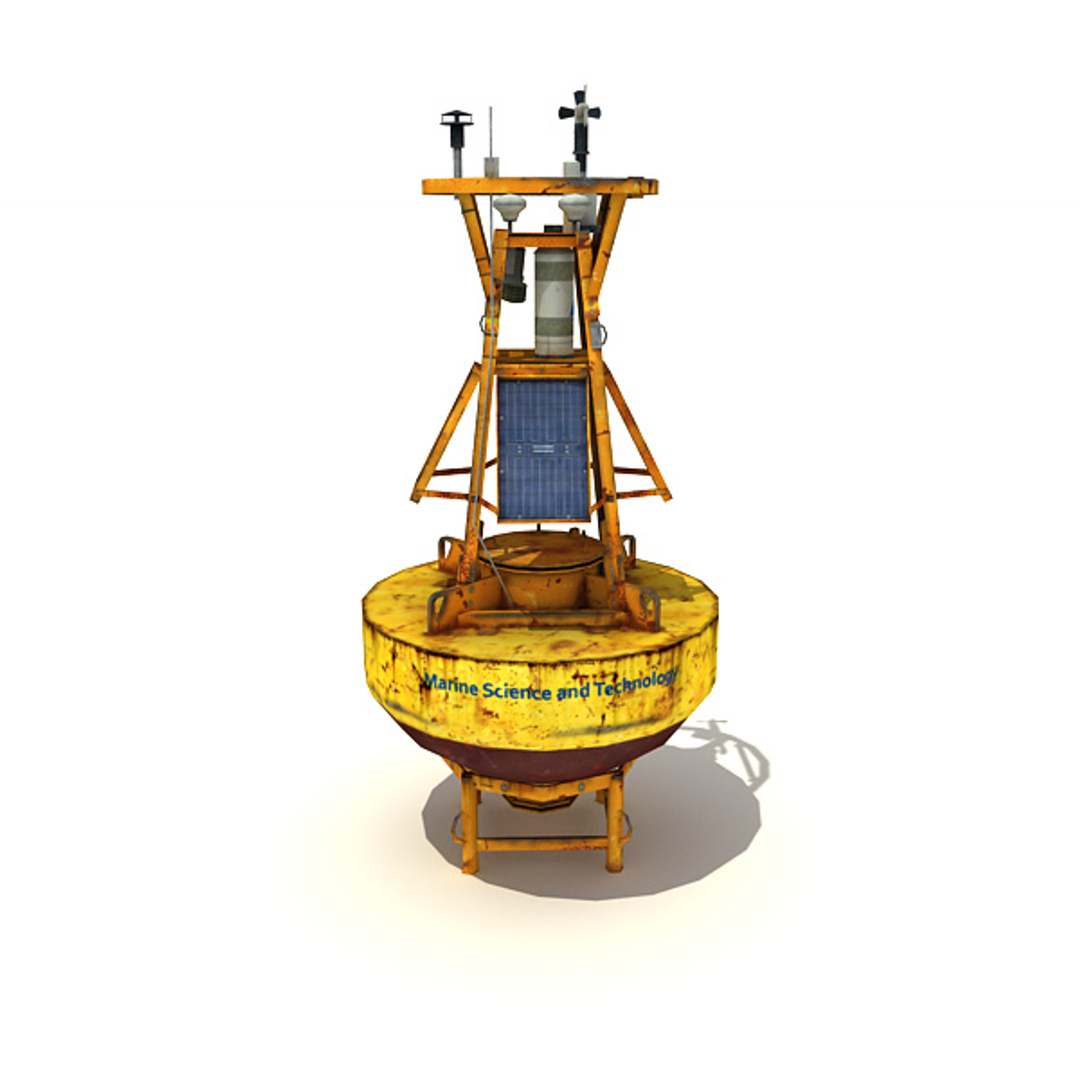 3d Model Meteorological Buoy