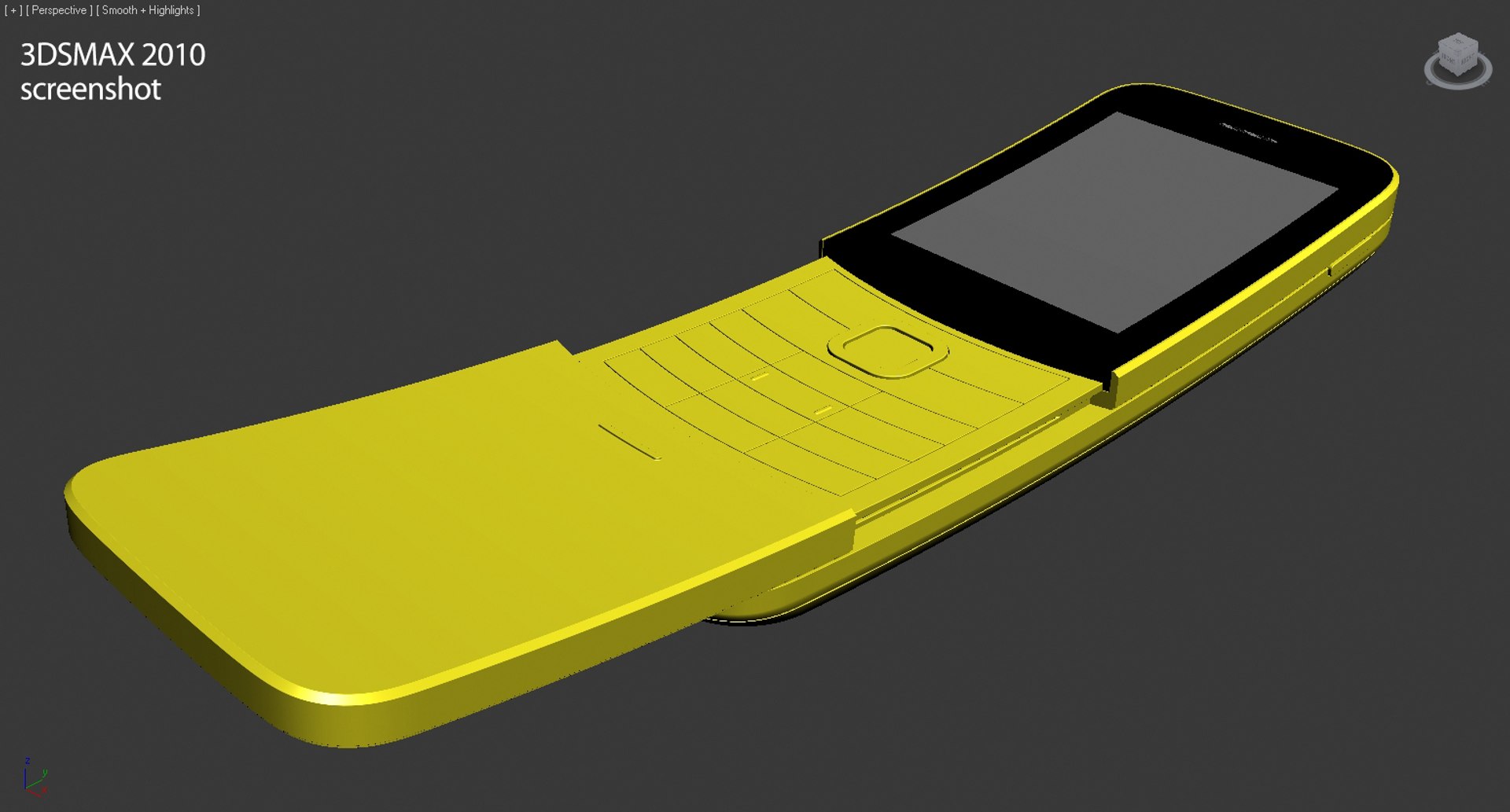 3D Nokia 8110 4g Phone Model - TurboSquid 1259041