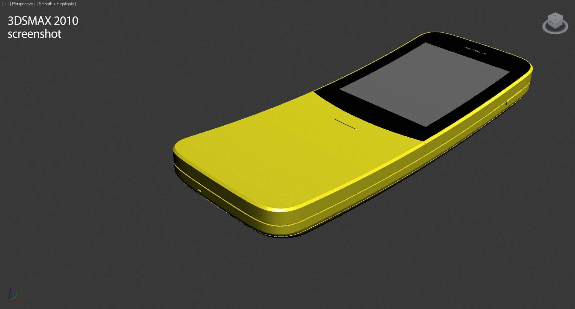 3D Nokia 8110 4g Phone Model - TurboSquid 1259041