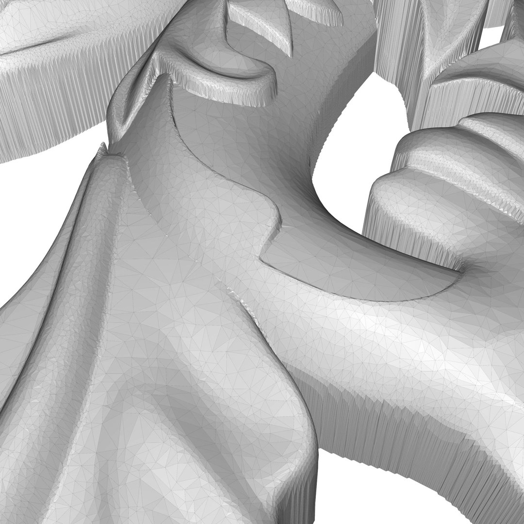 Decorative pattern 3d printing 3D model model - TurboSquid 1857233