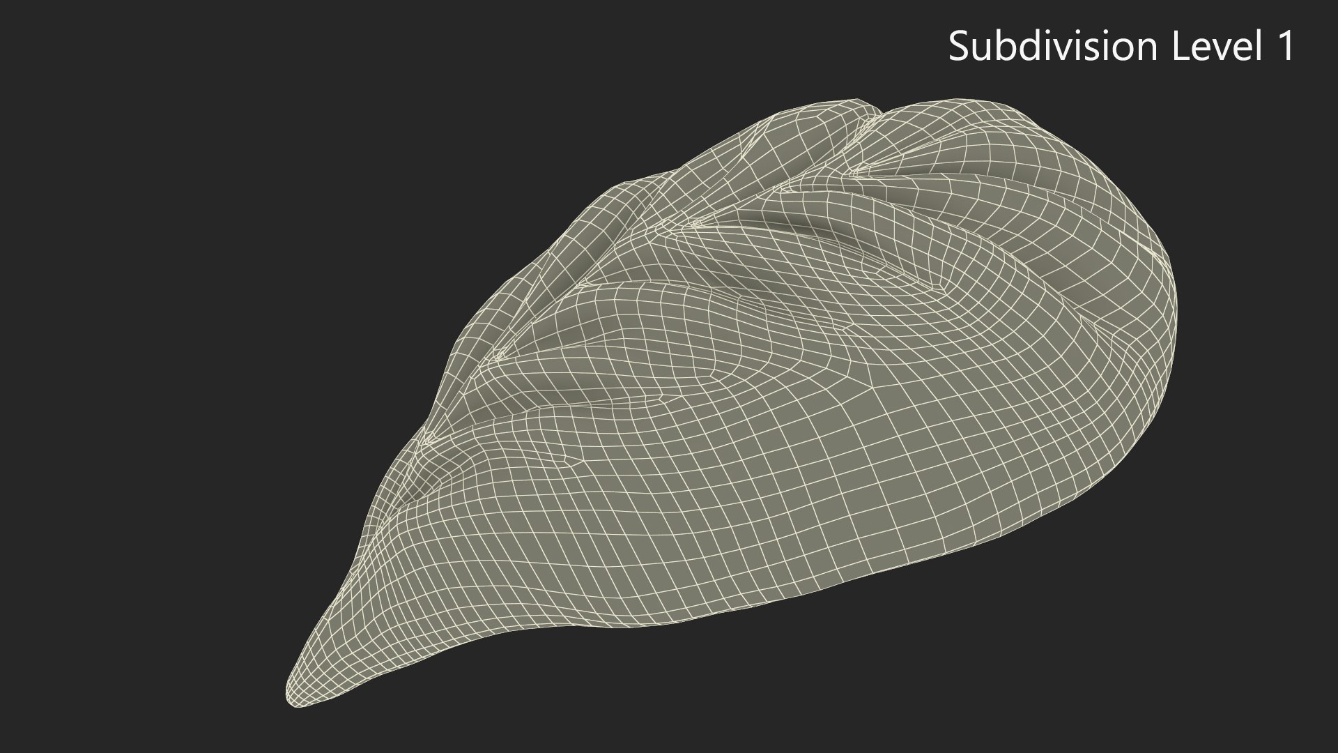 Leaf Shaped Dumpling Cooked 3D Model - TurboSquid 2239821