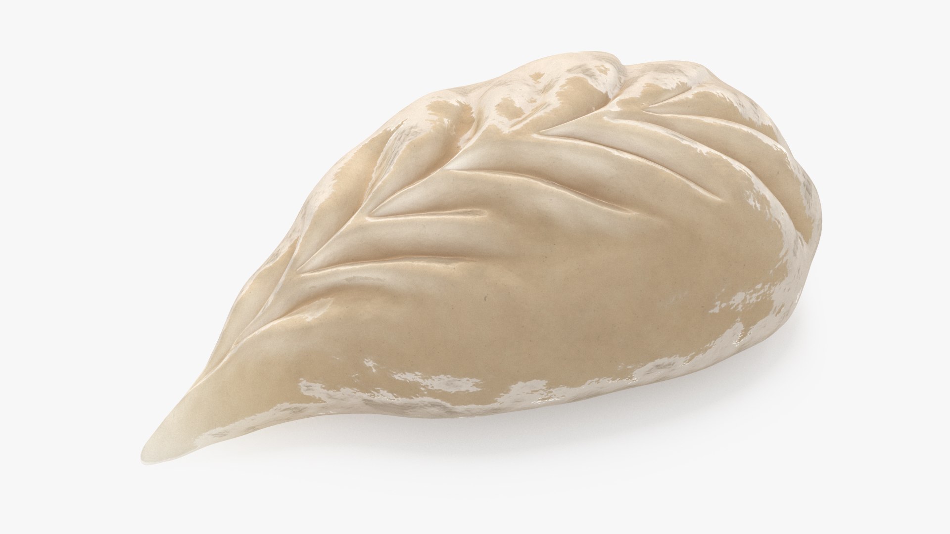 Leaf Shaped Dumpling Cooked 3D Model - TurboSquid 2239821