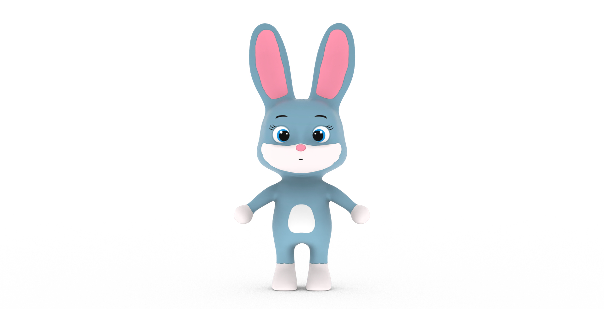 Cartoon Rabbit Animated 3D - TurboSquid 2013749