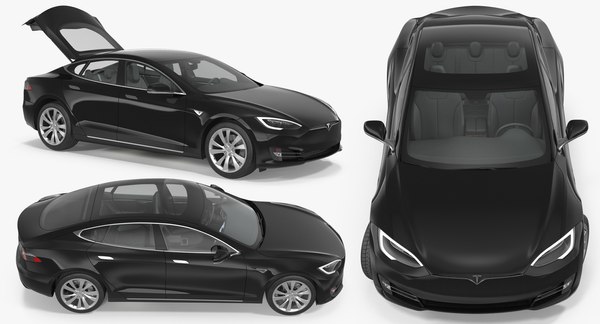 Tesla Model S 및 Frame Rigged Collection 3D 모델 - TurboSquid 1191571