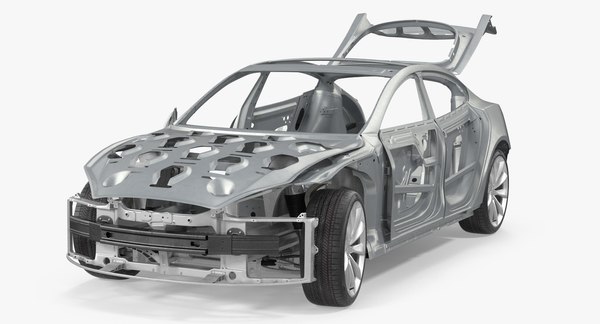 Tesla Model S 및 Frame Rigged Collection 3D 모델 - TurboSquid 1191571