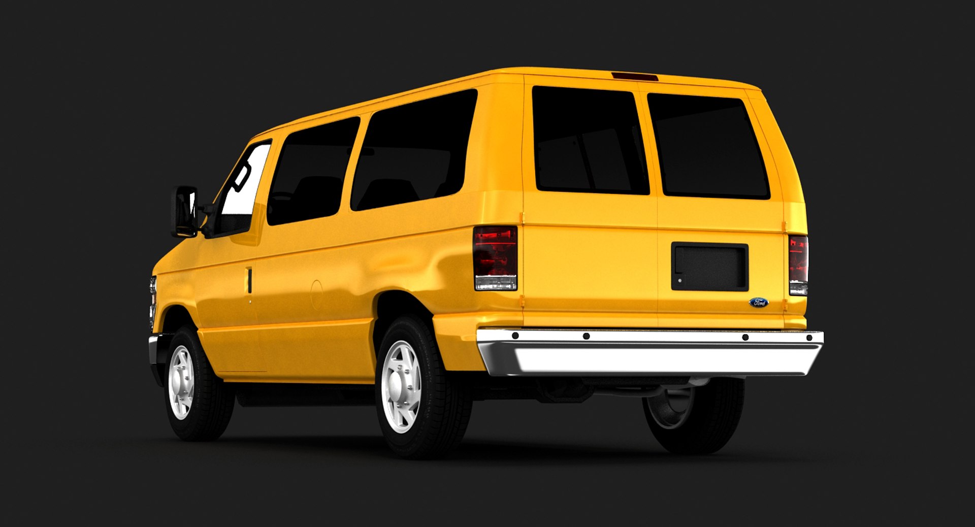 3d Model Econoline Wagon