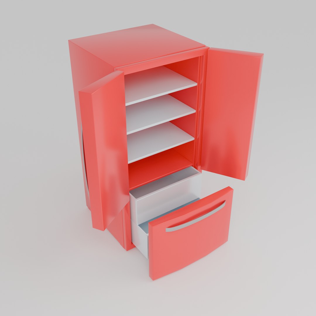 3D Refrigerator Model - TurboSquid 2212965
