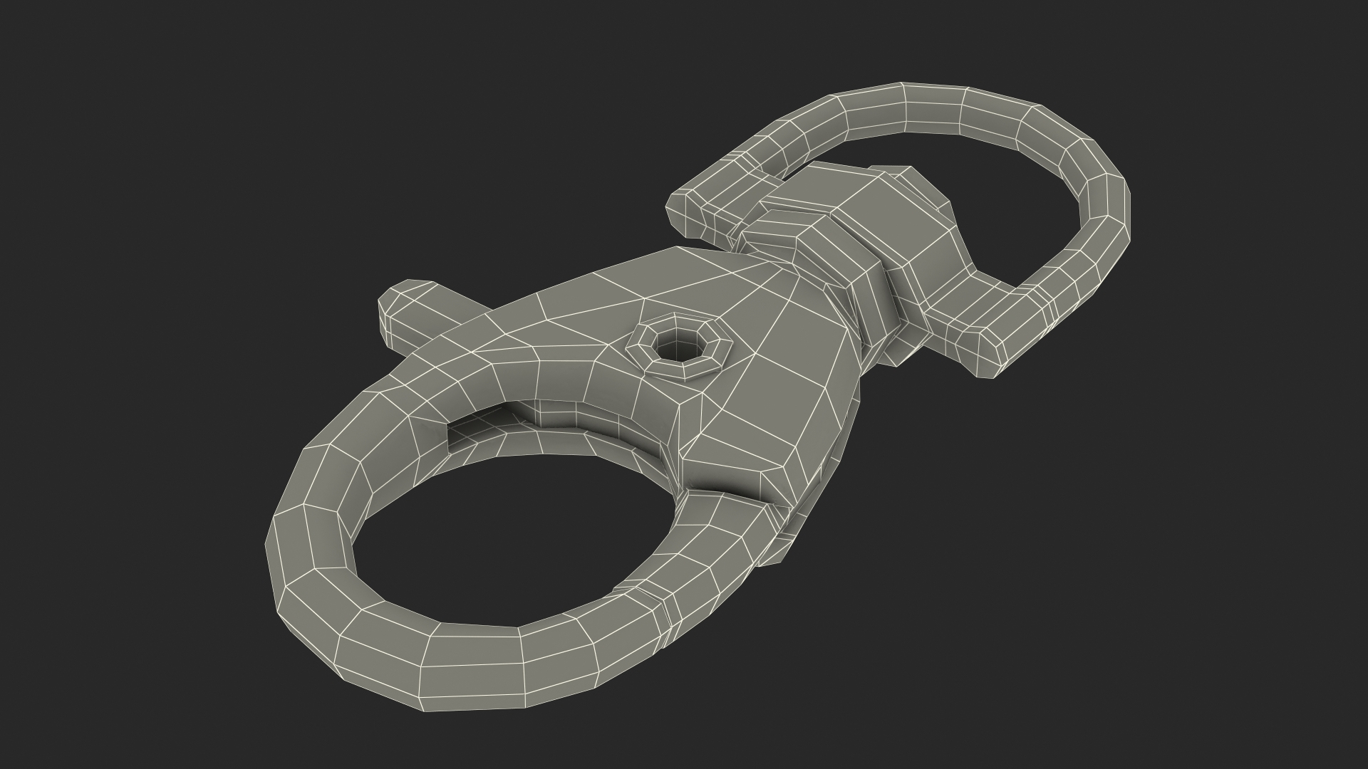 Lobster Claw Clasp Gold 3D Model - TurboSquid 1777401