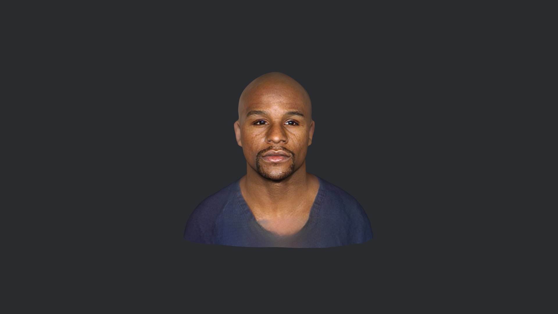 BLENDFloyd Mayweather-Realistic bust head ready 3D model - TurboSquid ...