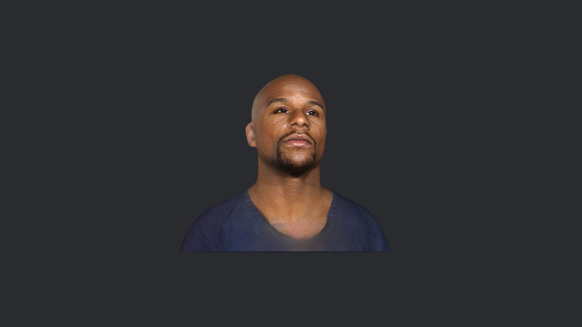 BLENDFloyd Mayweather-Realistic bust head ready 3D model - TurboSquid ...