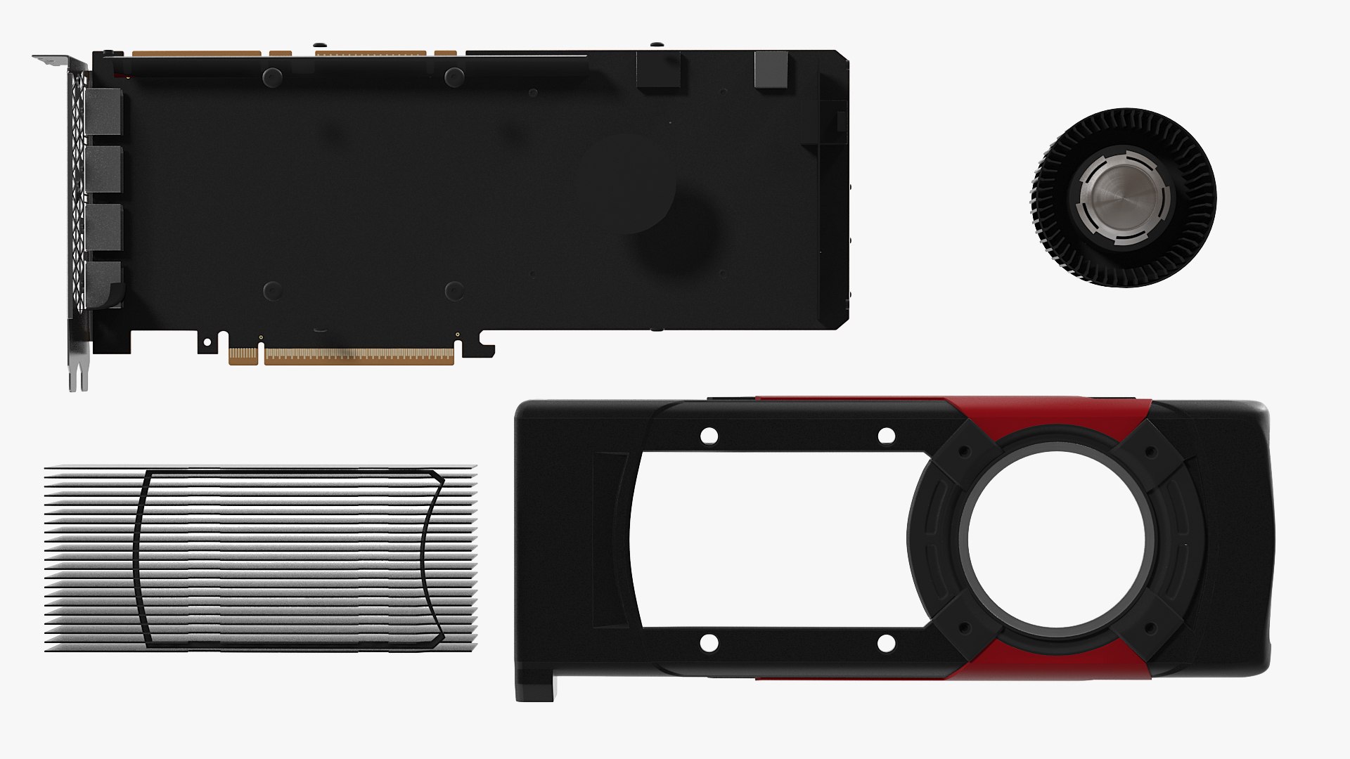 3D Professional Graphic Video Card Model - TurboSquid 1452813