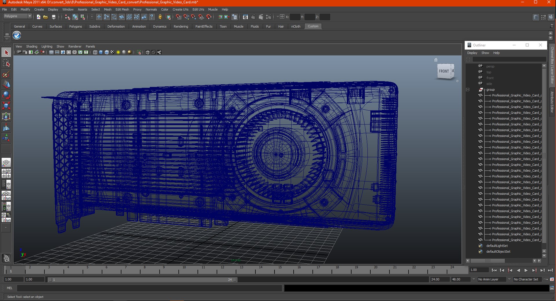 3D Professional Graphic Video Card Model - TurboSquid 1452813
