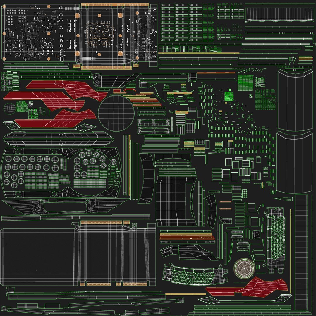 3D Professional Graphic Video Card Model - TurboSquid 1452813