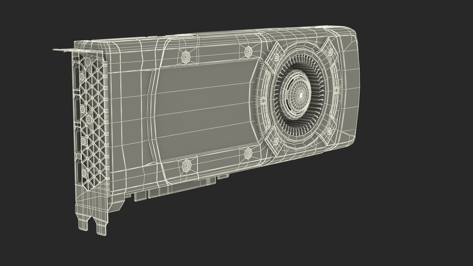 3D Professional Graphic Video Card Model - TurboSquid 1452813
