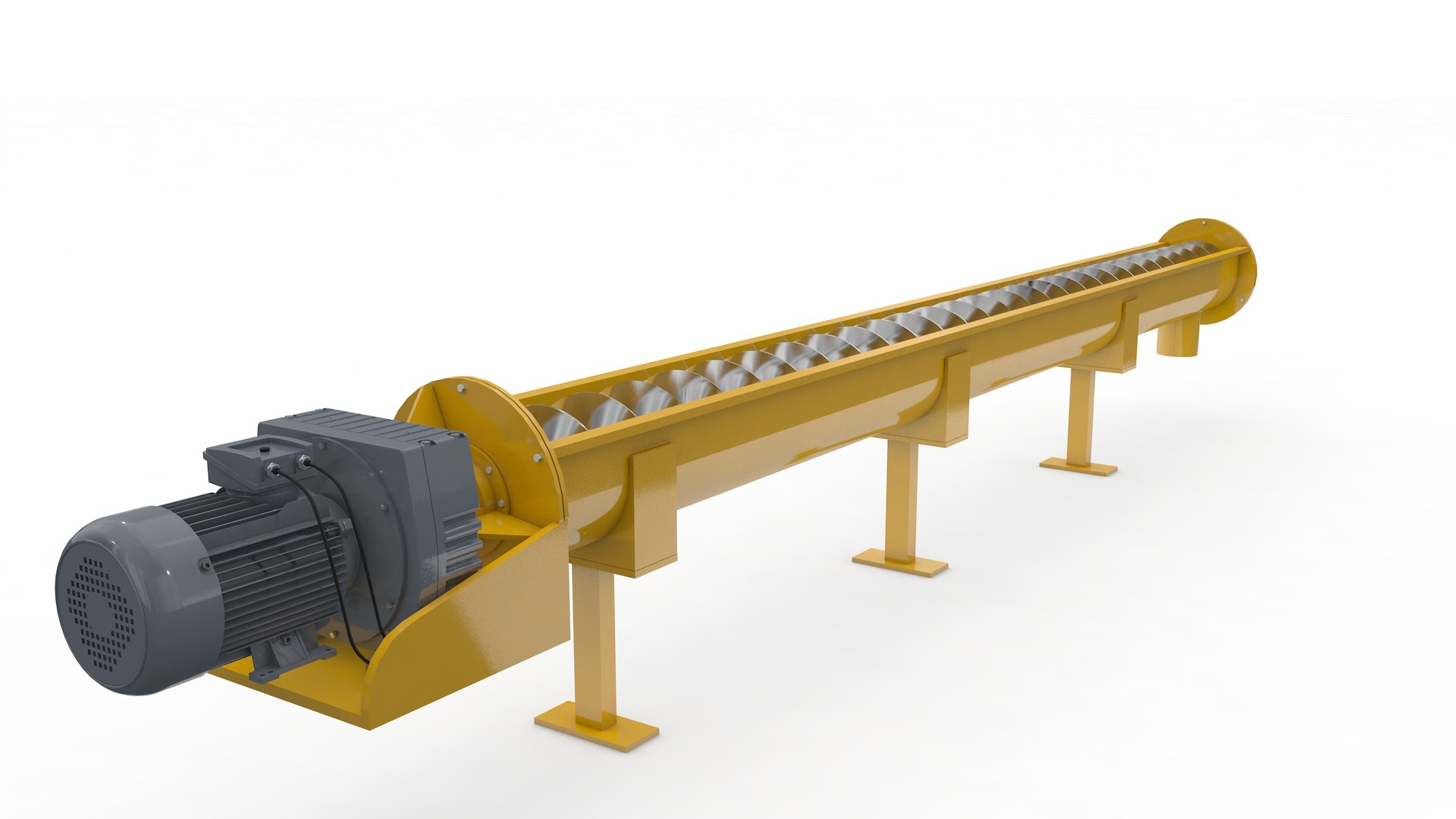 3D Conveyor Screw Model - TurboSquid 1659378