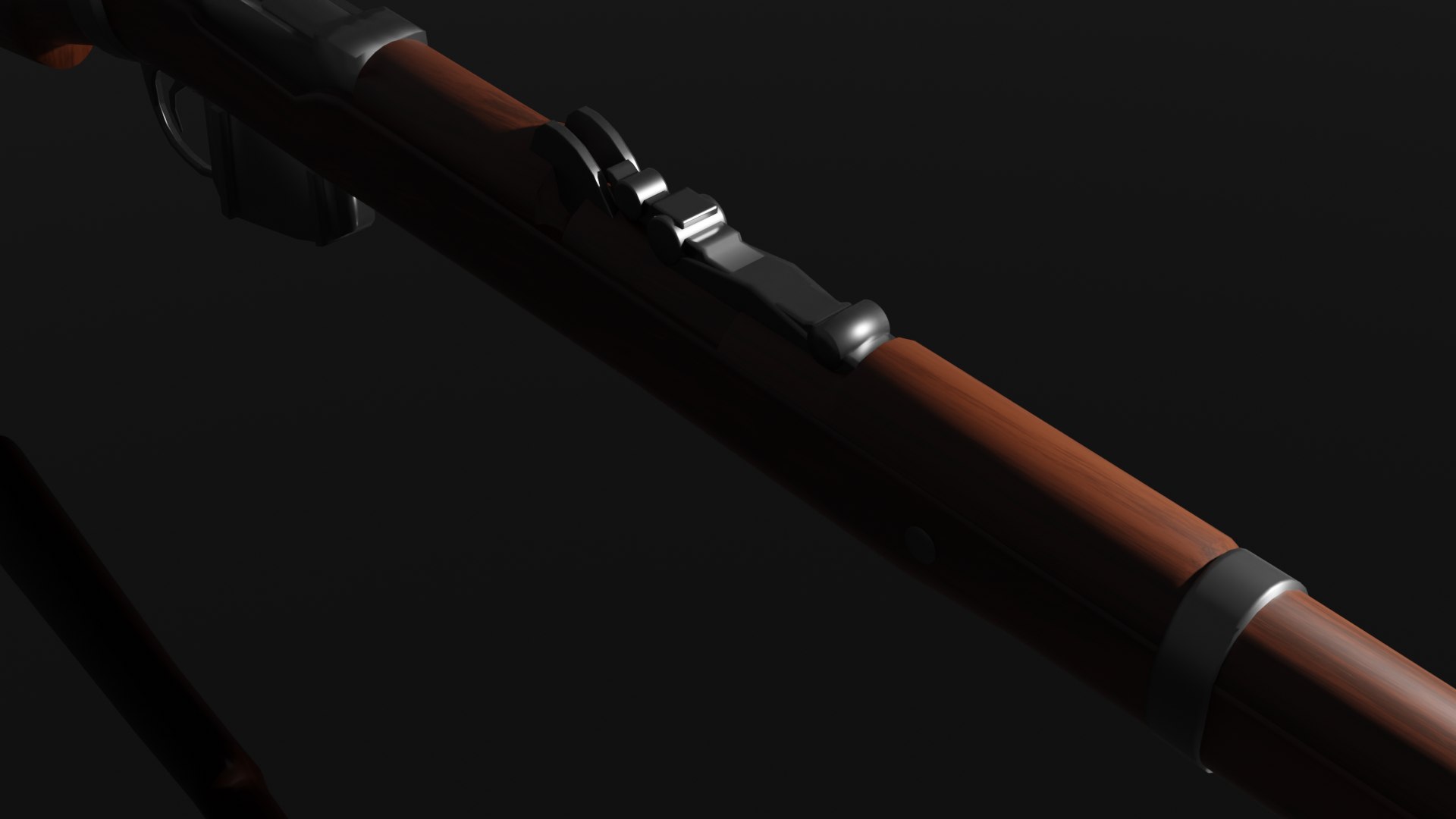 3D Lee Enfield Bolt Action Rifle Model - TurboSquid 1860189