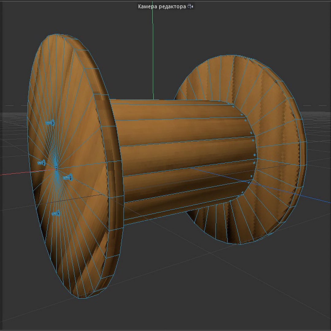 Cable Reel 3D Model - TurboSquid 1937774
