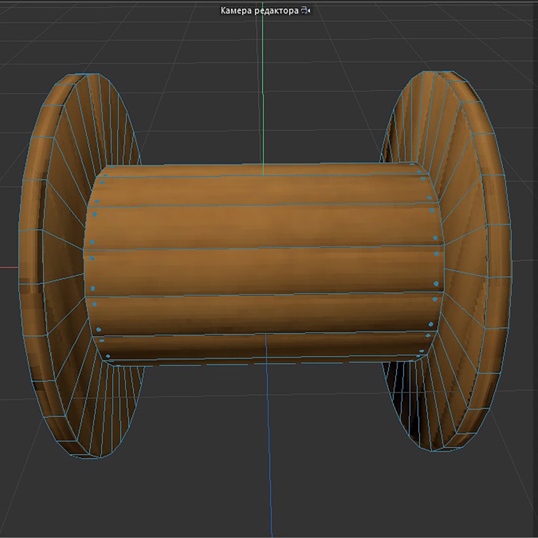 Cable Reel 3D Model - TurboSquid 1937774