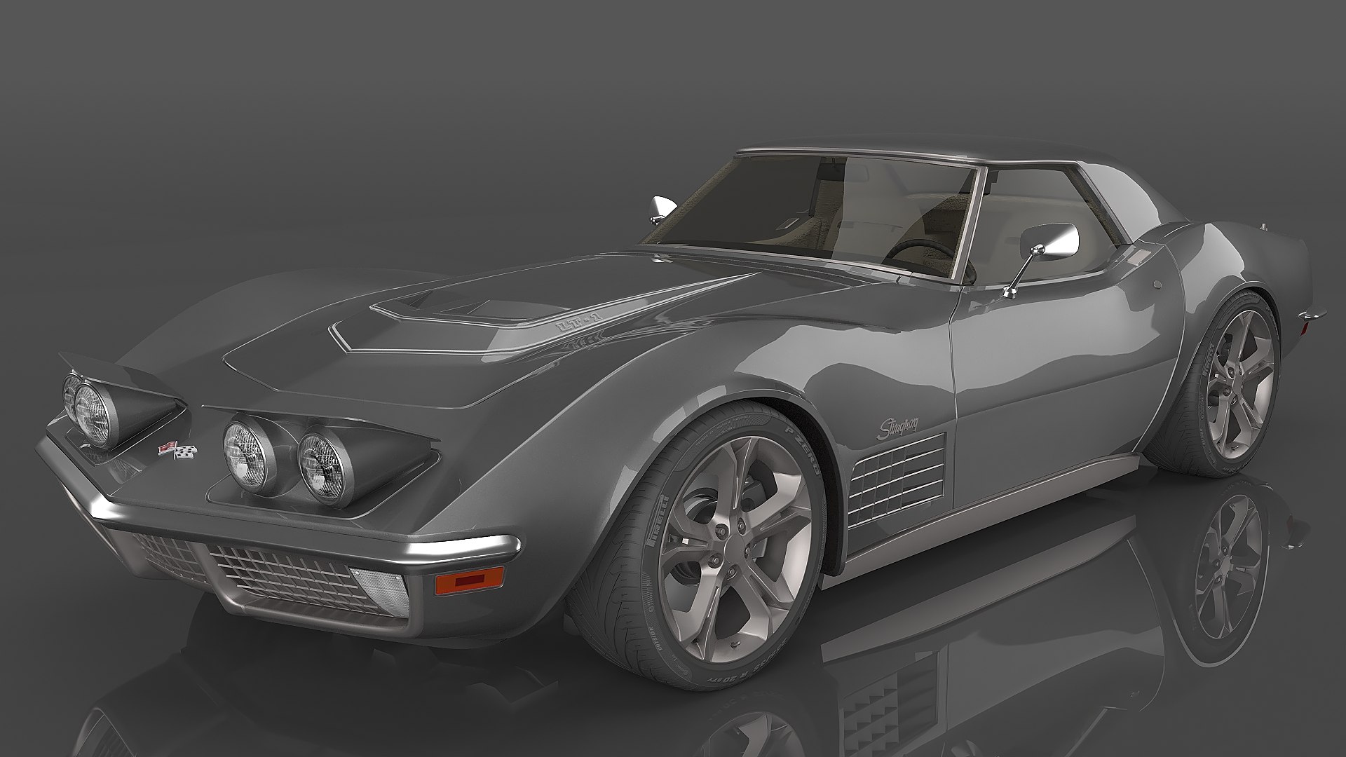 modèle 3D de 1970 Chevrolet Corvette ZR-1 C3 - TurboSquid 1955124