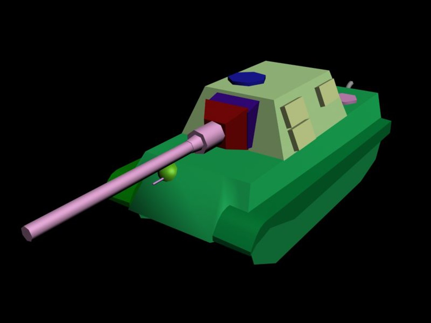 3d German Ww2 Tank Destroyer Model
