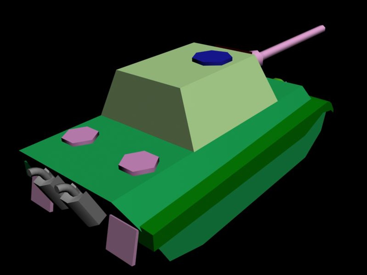 3d German Ww2 Tank Destroyer Model