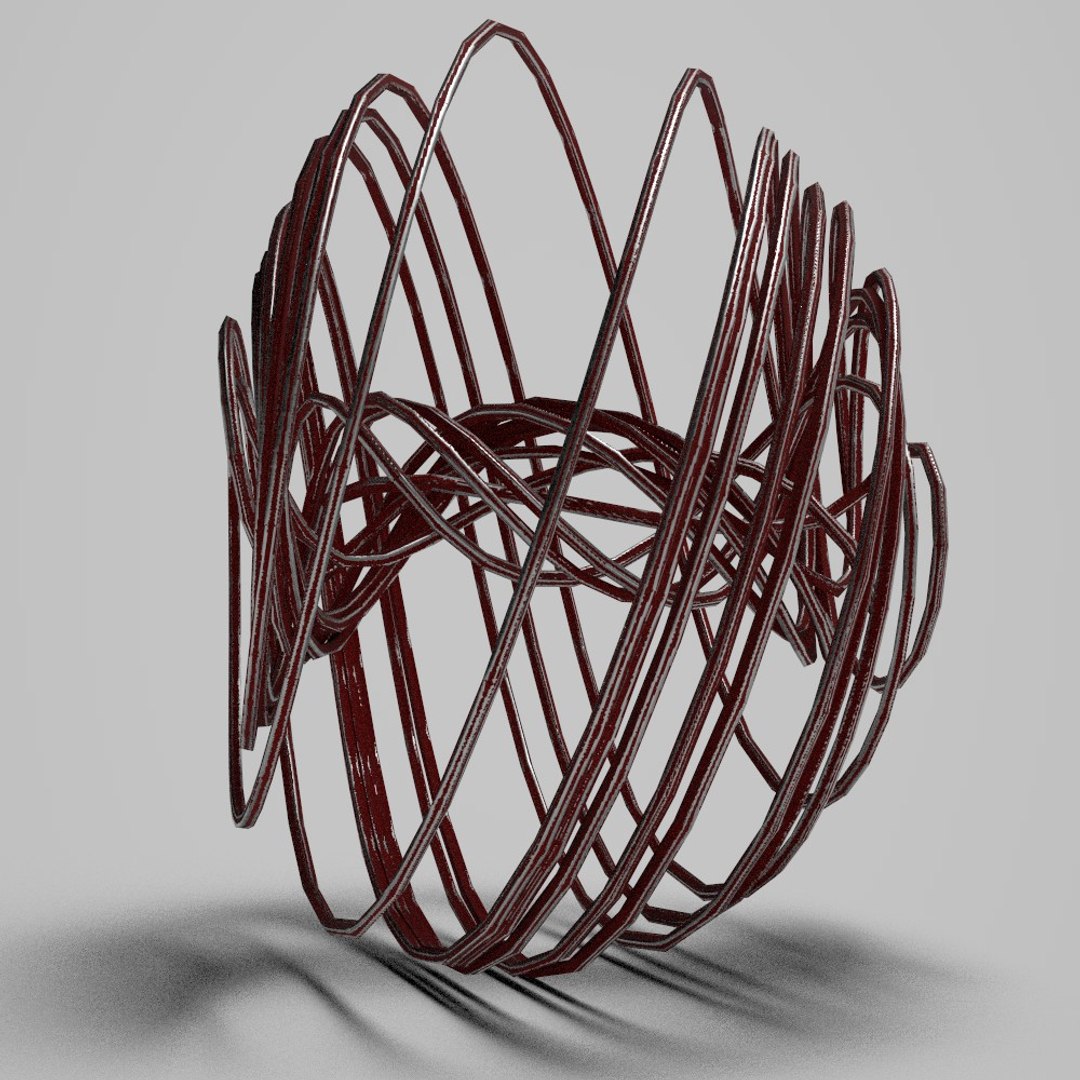 3d Aizawa Attractor Turbosquid 1261291