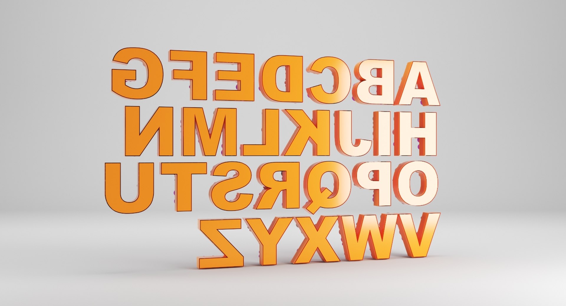3D Sphere Alphabet Model - TurboSquid 1422853