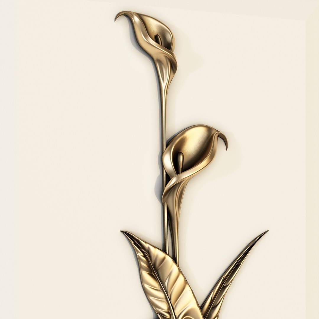 3D Calla Facade Cnc - TurboSquid 1477552