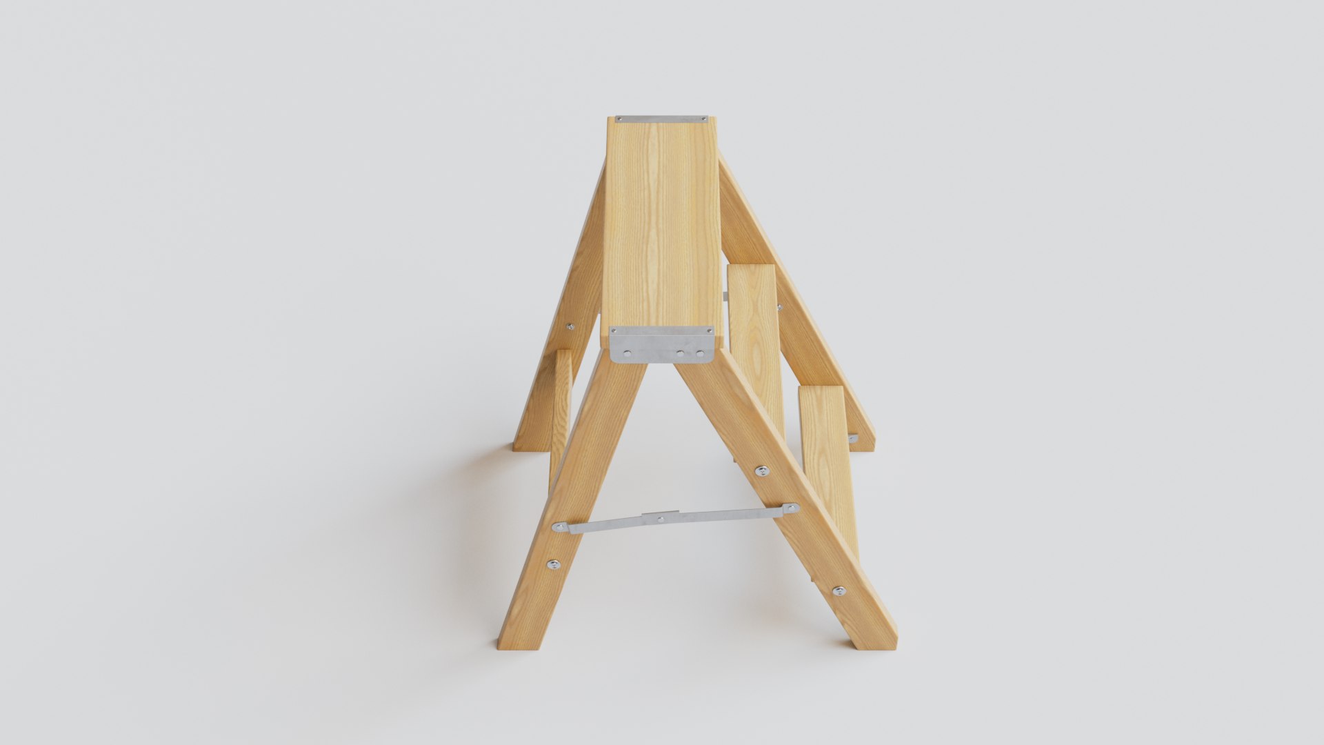 Wooden Step Ladder 3D Model - TurboSquid 1937208