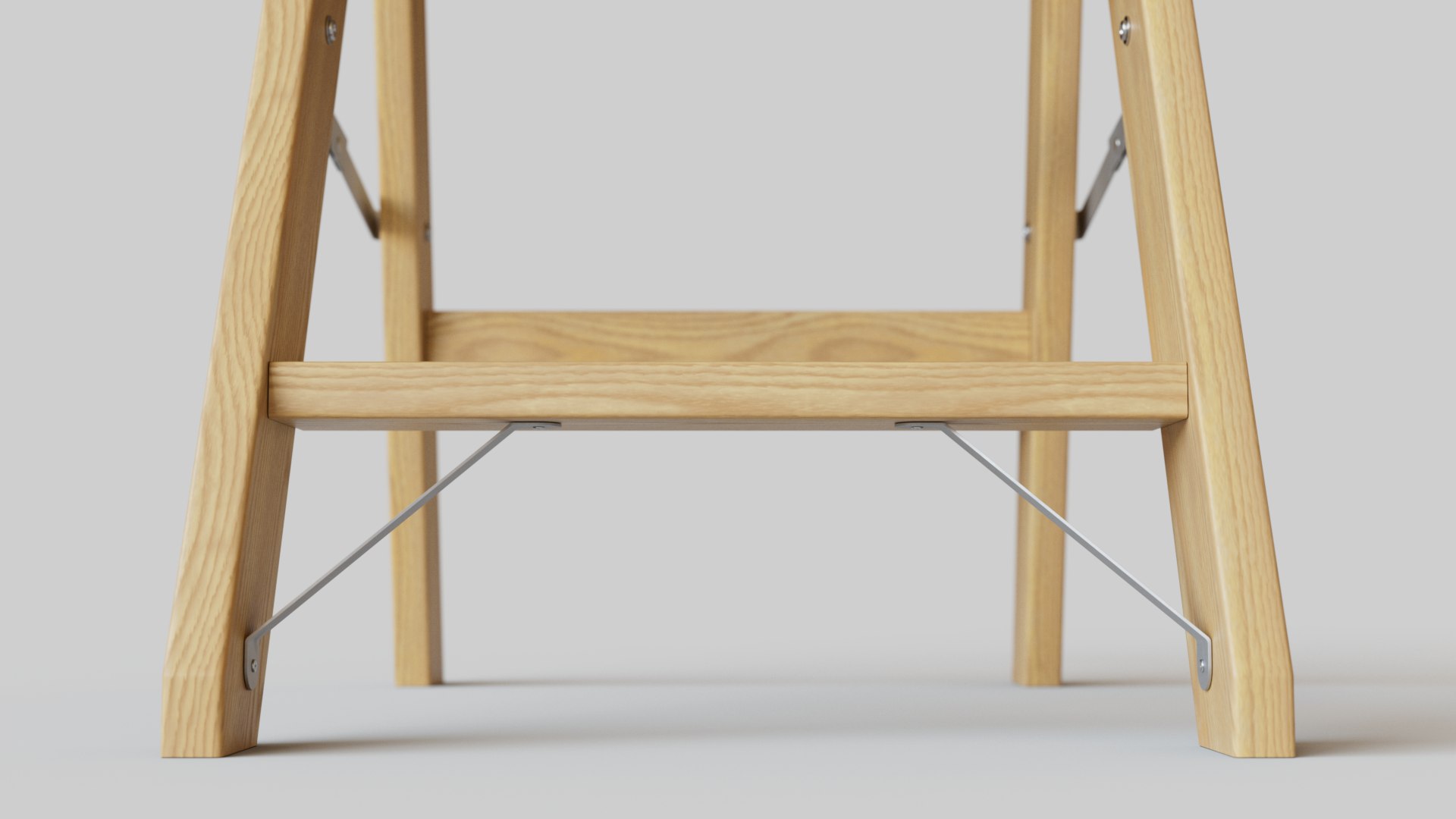 Wooden Step Ladder 3D Model - TurboSquid 1937208